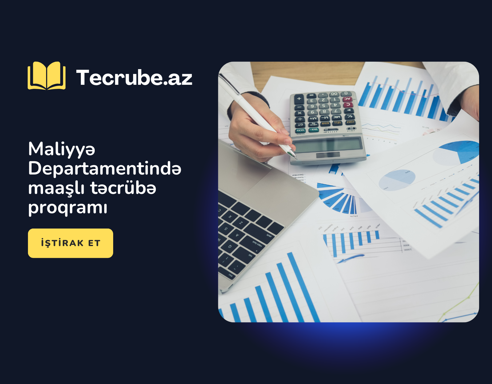 Maliyyə Departamentində maaşlı təcrübə proqramı - Təcrübə.az