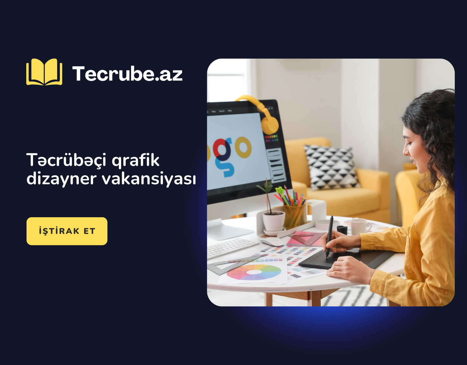 Təcrübəçi qrafik dizayner vakansiyası - Təcrübə.az